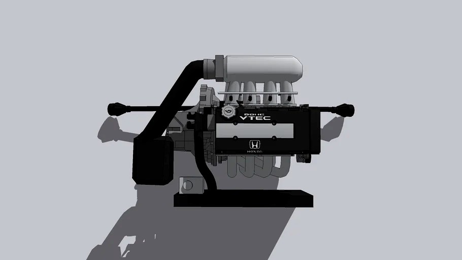 Honda B16A2 Engine 3d model