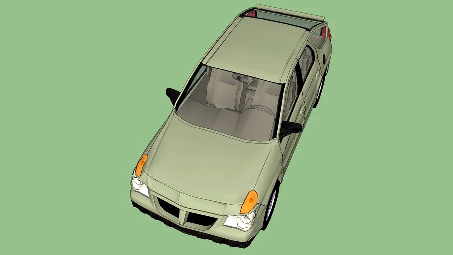 Pontiac Aztek 3d model