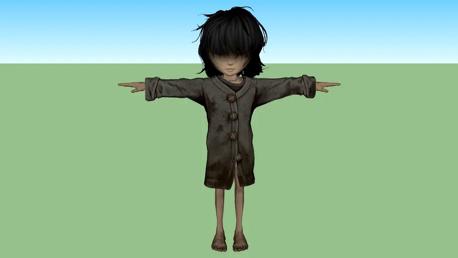 little nightmares - six 3d model