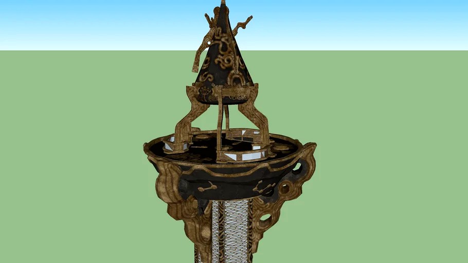 Sheikah Tower 3d model
