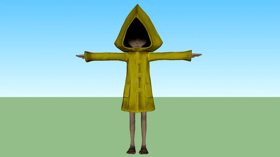 little nightmares - six 3d model