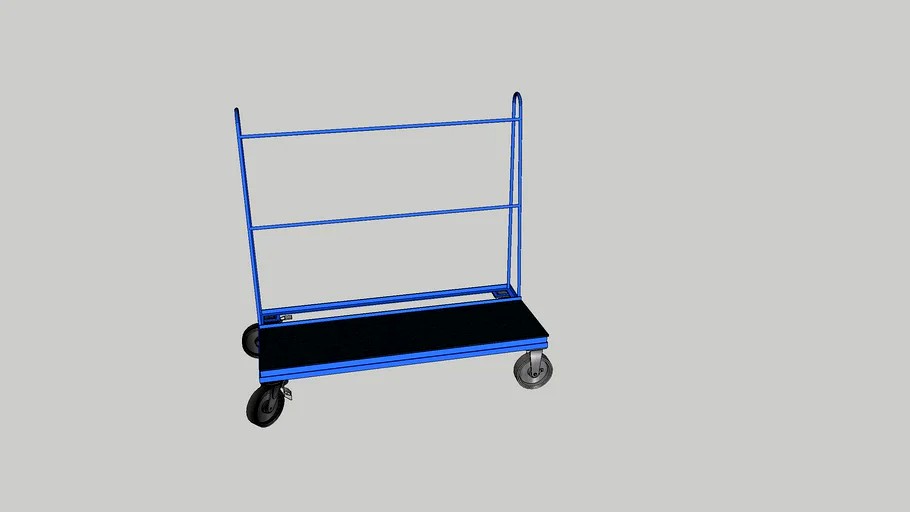Plate trolley 3d model