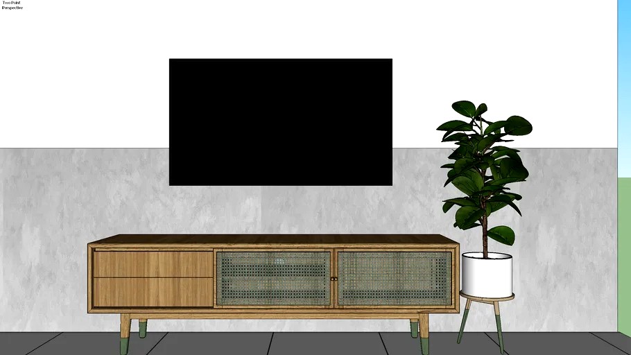 TV Unit 3d model