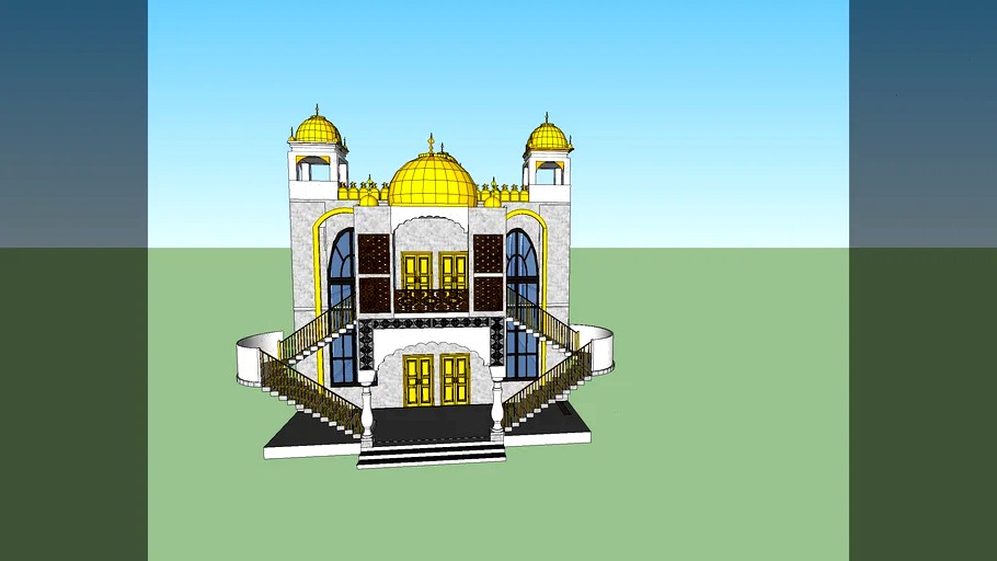 GURUDWARA 3d model