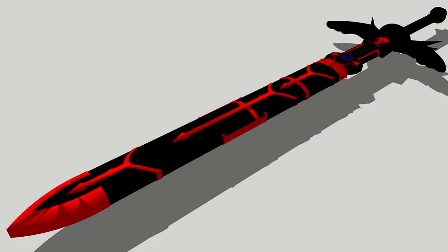 piggy fat sword 3d model