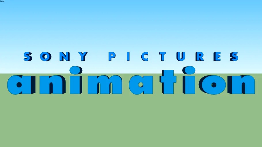 Sony Pictures Animation logo (2006-2011) 3d model