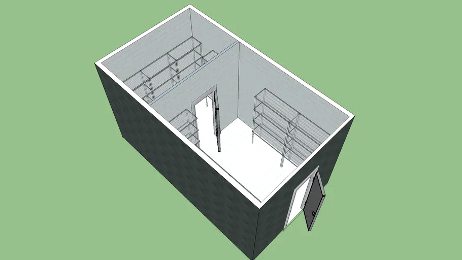 Designing a Cold Storage Facility 3d model