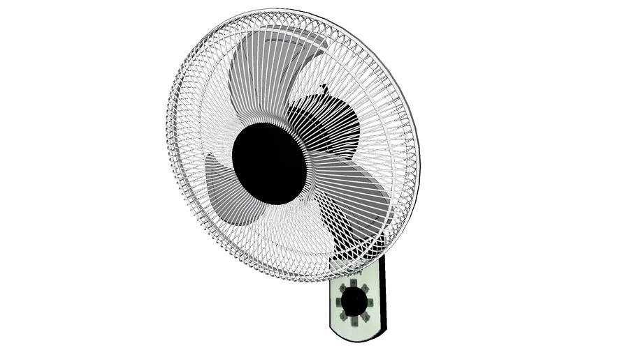 Wall Fan 3d model