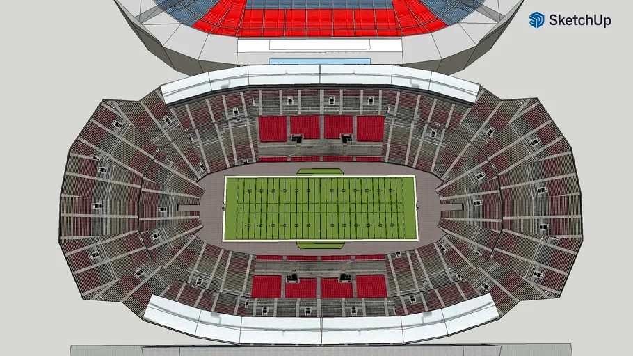 Seven Stadiums 3d model