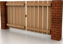 Gates 3d model