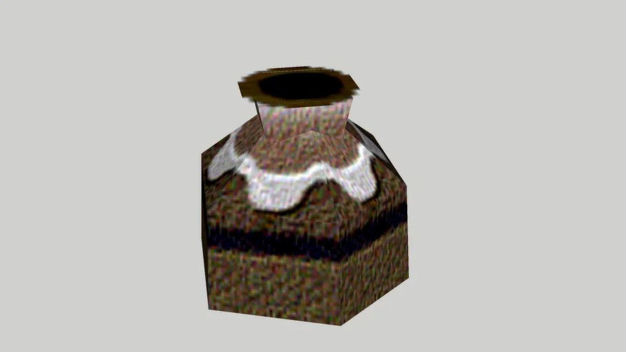 The Legend of Zelda Ocarina of Time - Pot 3d model
