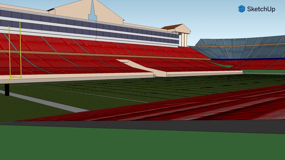 Soldier Field 3d model