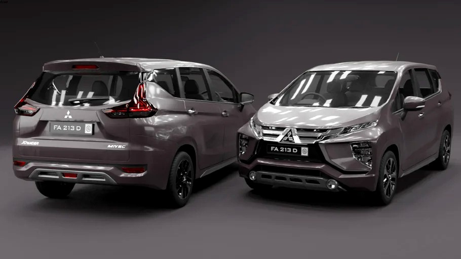 (PREVIEW ONLY) MITSUBISHI XPANDER - 2020 3d model