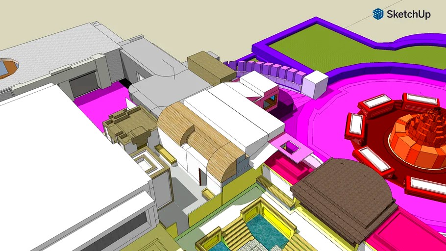 multiplayer map, call of duty black ops 2, raid 3d model