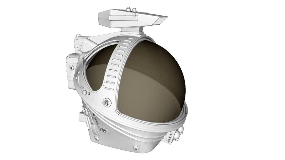 Space Helmet Nostromo (Alien) 3d model