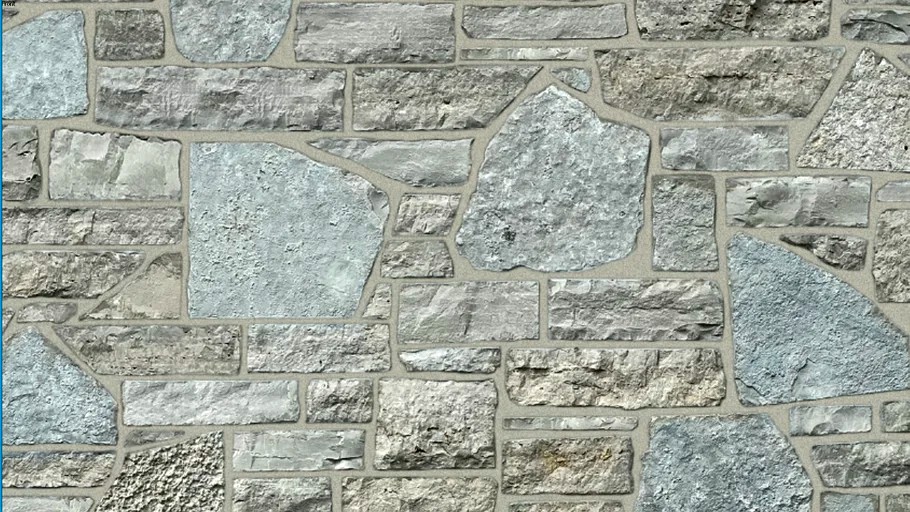 'Rustic Rubble' (Nantucket Joint) Seamless Natural Stone Veneer ...