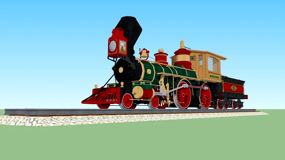 Disney - Locomotive No. 173 'Lily Belle' 3d model
