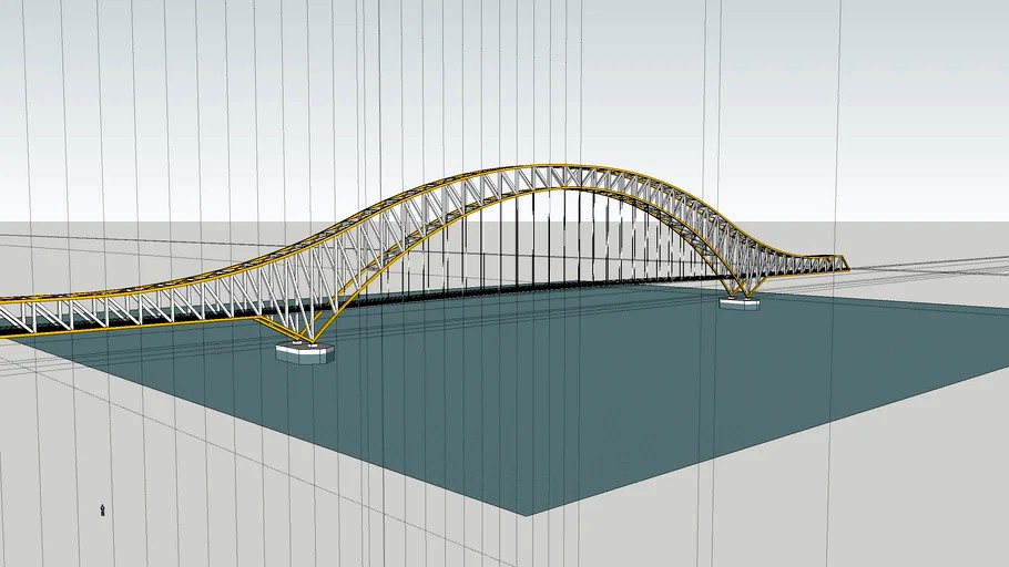 Jembatan 3d model