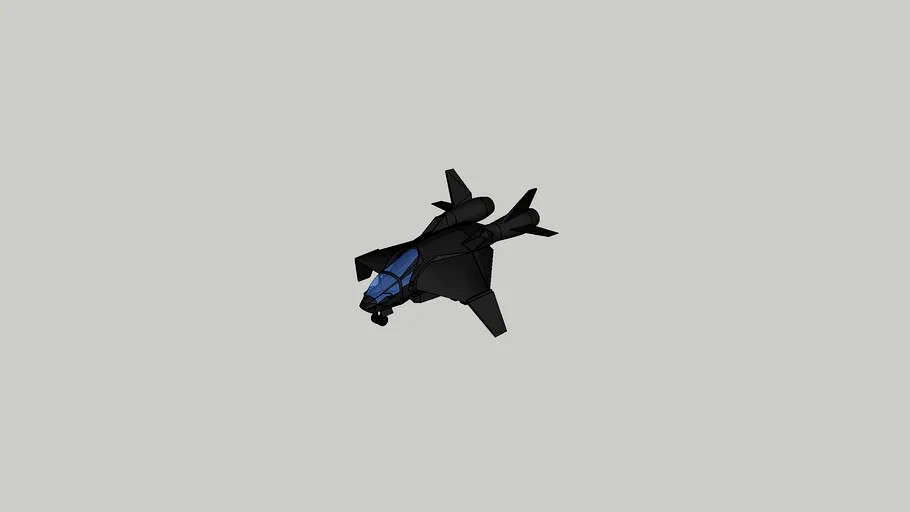Aircraft-S.H.I.E.L.D.-Quinjet 3d model