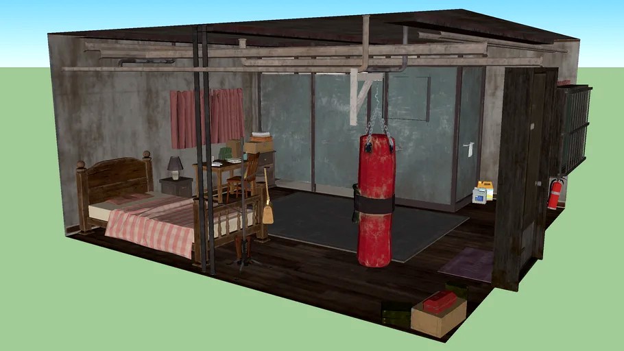 Final Fantasy VII Remake - Tifa's Apartment 3d model