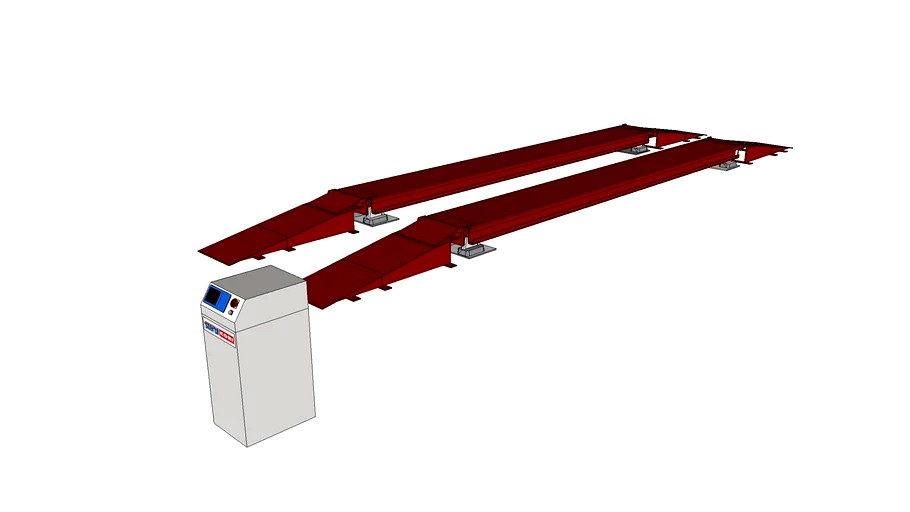 Surface Mount SKYLIFT, Platform Lift 3d model