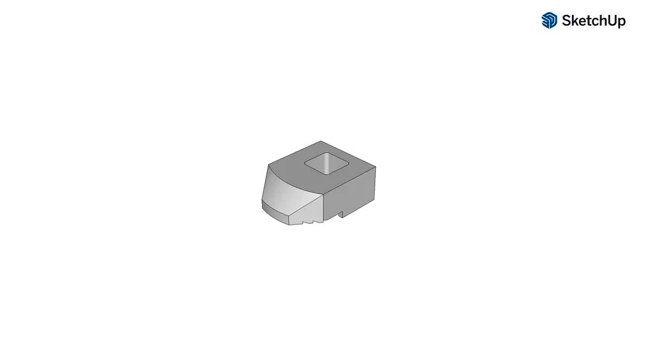 Lindapter Type B Girder Clamp 3d model