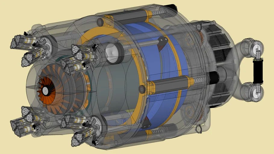 INFINITY ENGINE 3d model