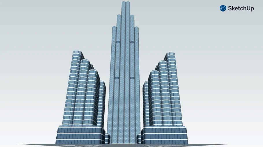 China Merchants Bank Global Headquarters 3d model