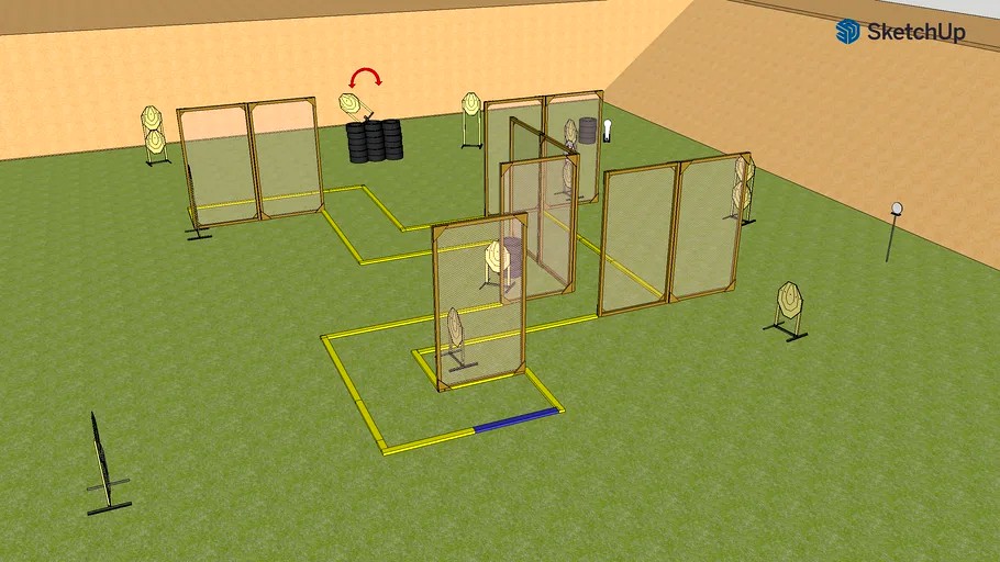 IPSC Stage 6 Antoni Ignas 3d model
