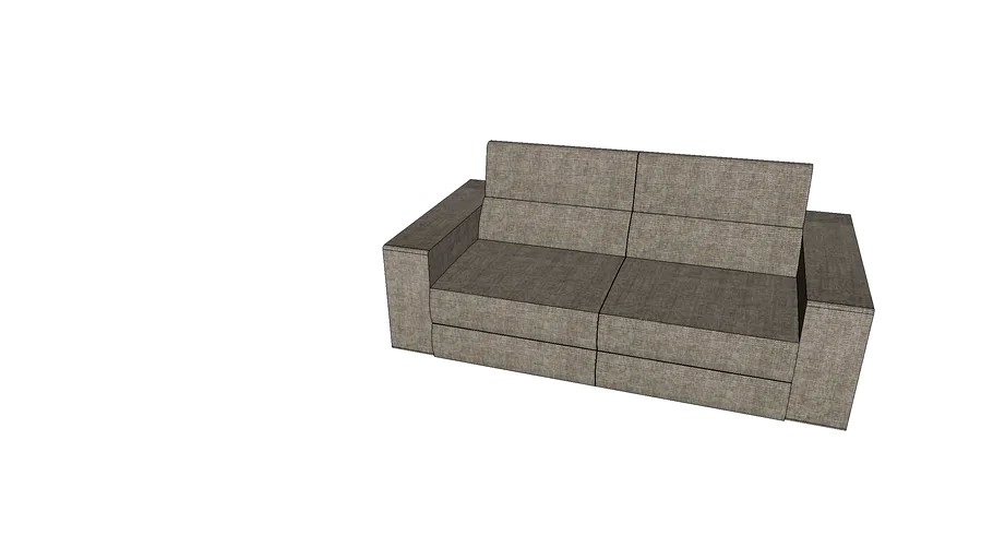 Canapé 3 PLACES FRIGENTO de chez POLTRONESOFA 3d model