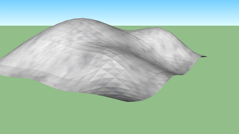 Snow Pile 3d model