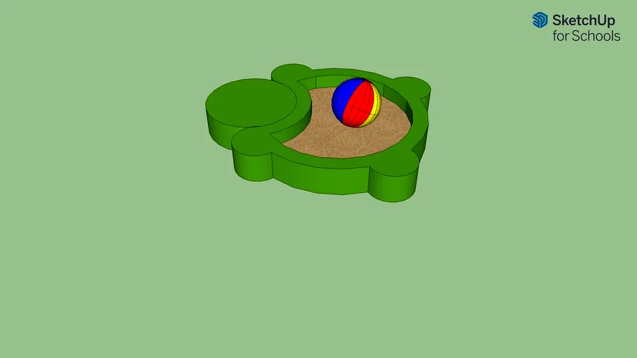 Turtle Sandbox 3d model