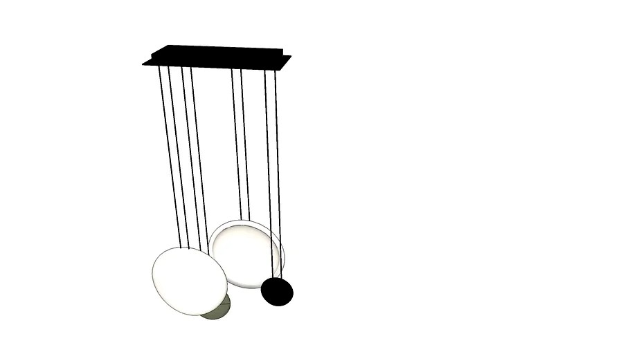Pendente COSMOS - Vibia 3d model