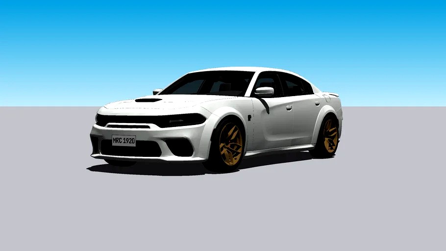 2020 Dodge Charger SRT Hellcat 3d model