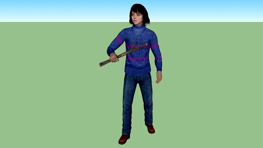 Frisk 3d model