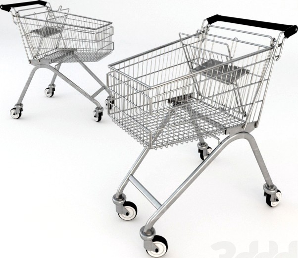 shopping tray 3d model