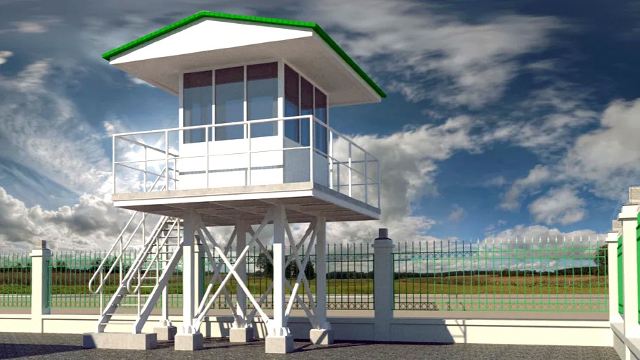 WATCH TOWER 3d model