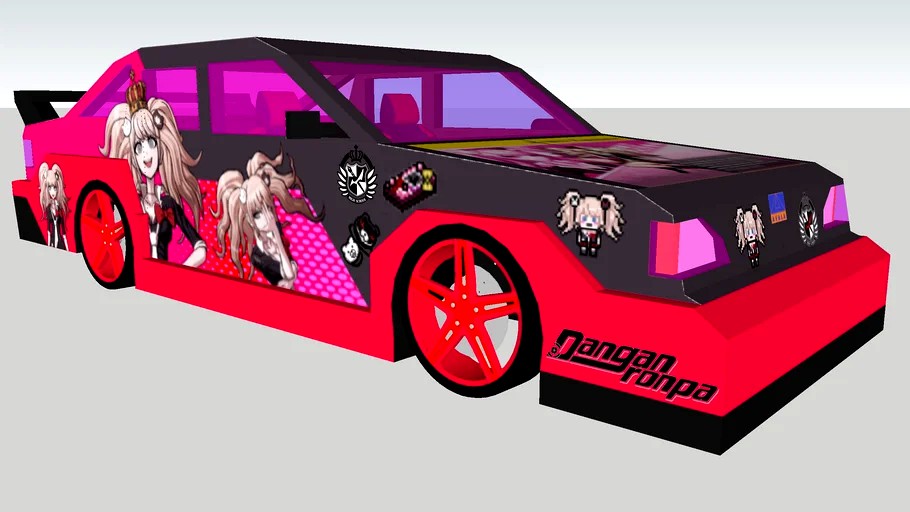 Danganronpa Junko Enoshima Itasha Modified 3d model