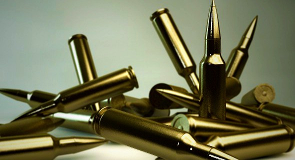 Photo realistic bullet 3d model