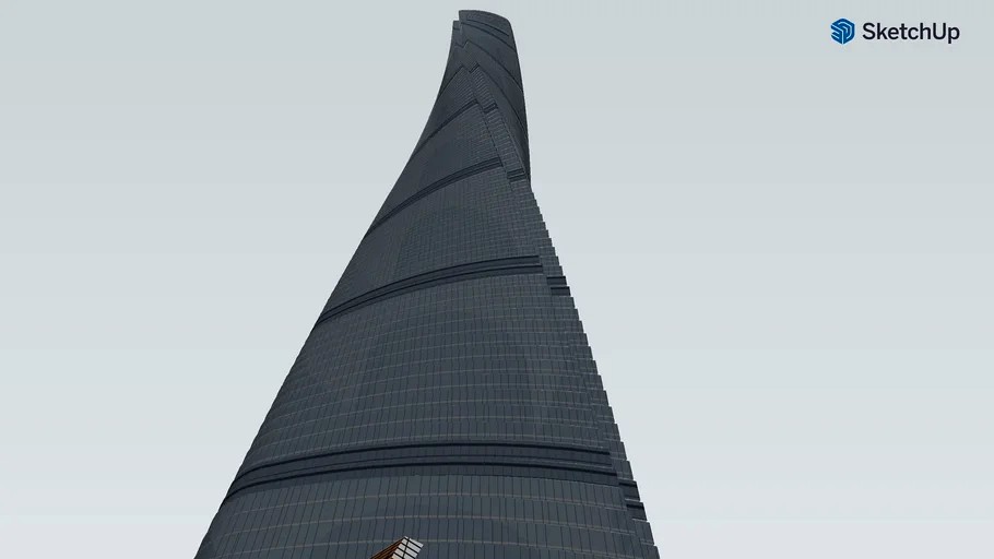 Shanghai Tower 3d model