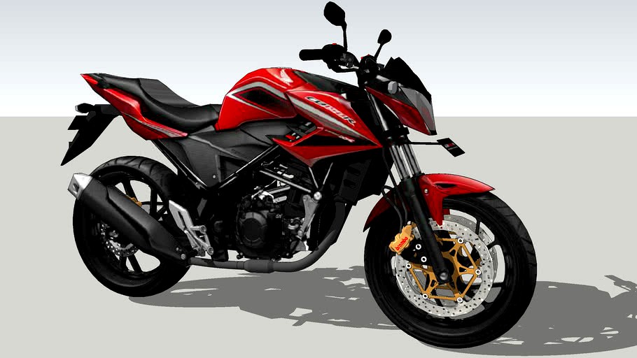 Honda CB150R 3d model