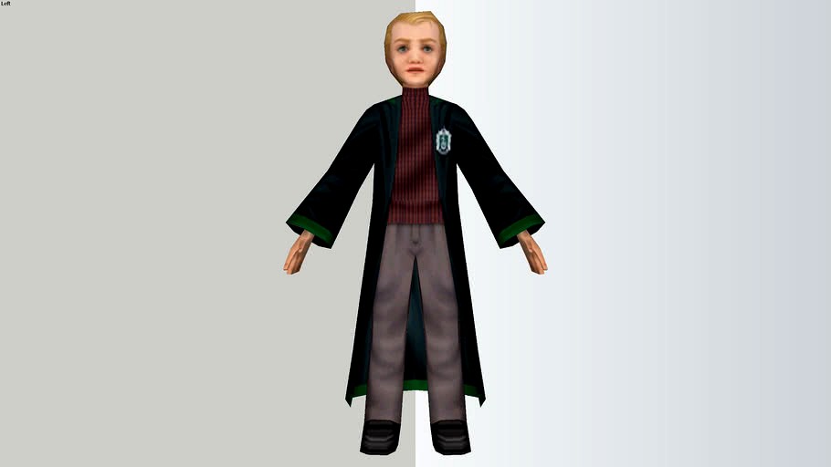 Draco Malfoy 3d model