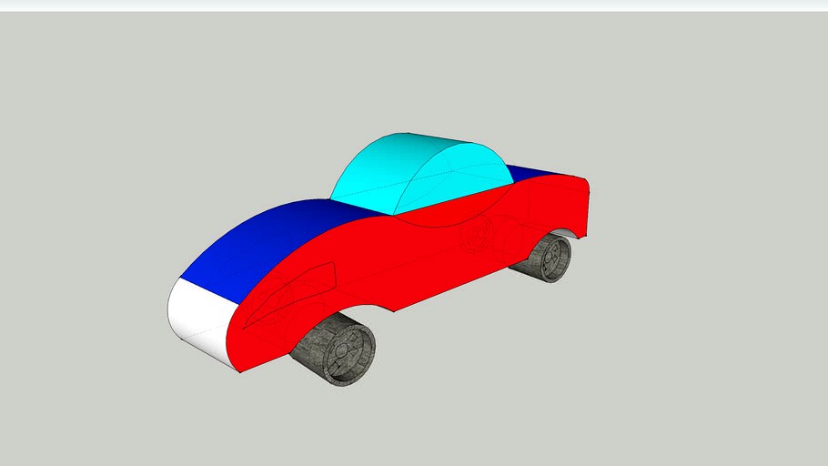 Simple Car Yolo 3d model