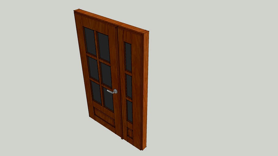 Entrance door 3d model