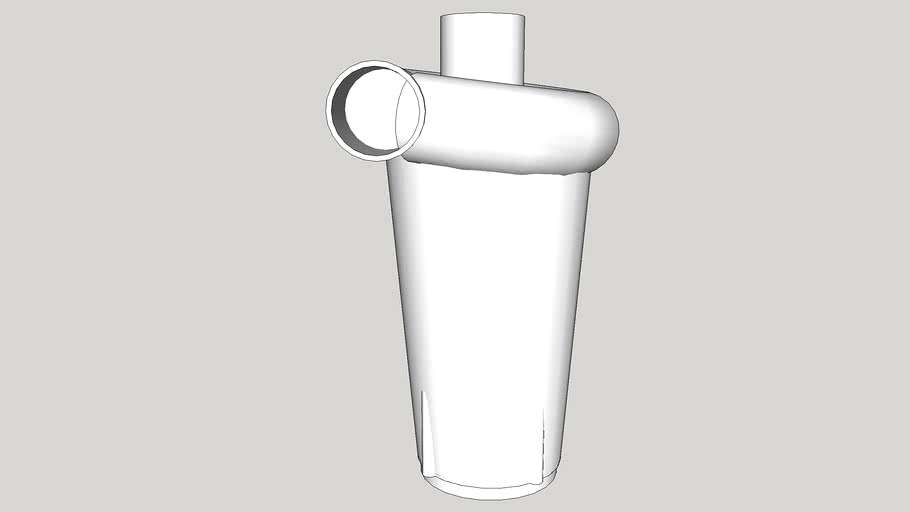 Dust Commander DLX ESD in White 3d model