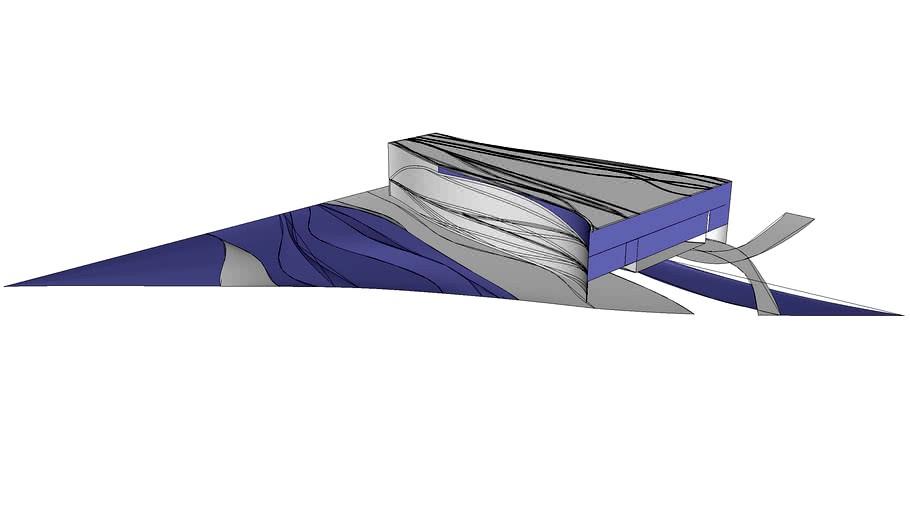 3D fluid slabs building model