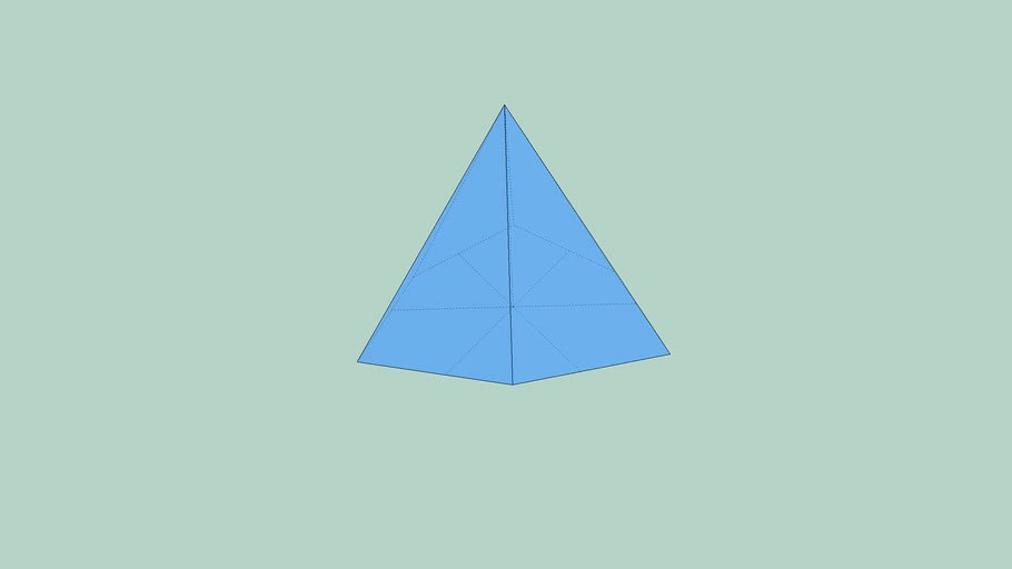 udo_cristal_pirámide ditrigonal 3d model