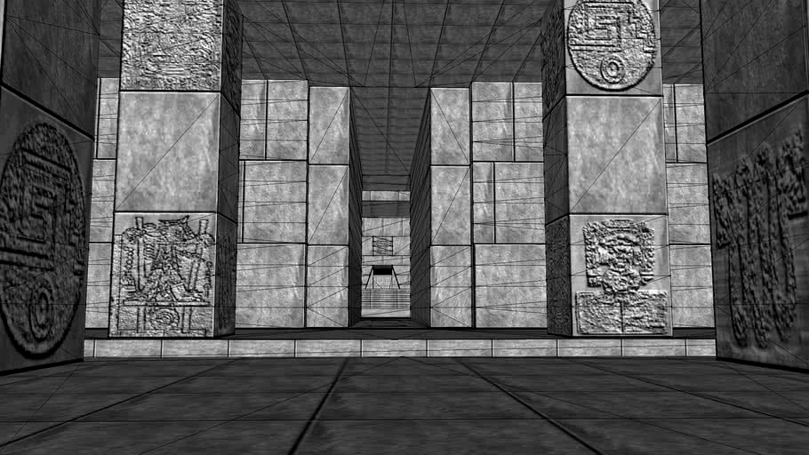 Aztec (Goldeneye) 3d model