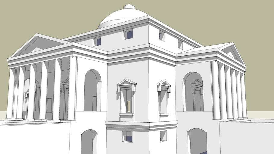 La Rotonda 3d model