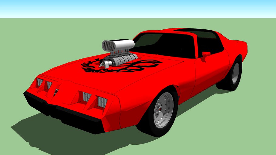 1979 Pontiac Firebird Trans Am 3d model